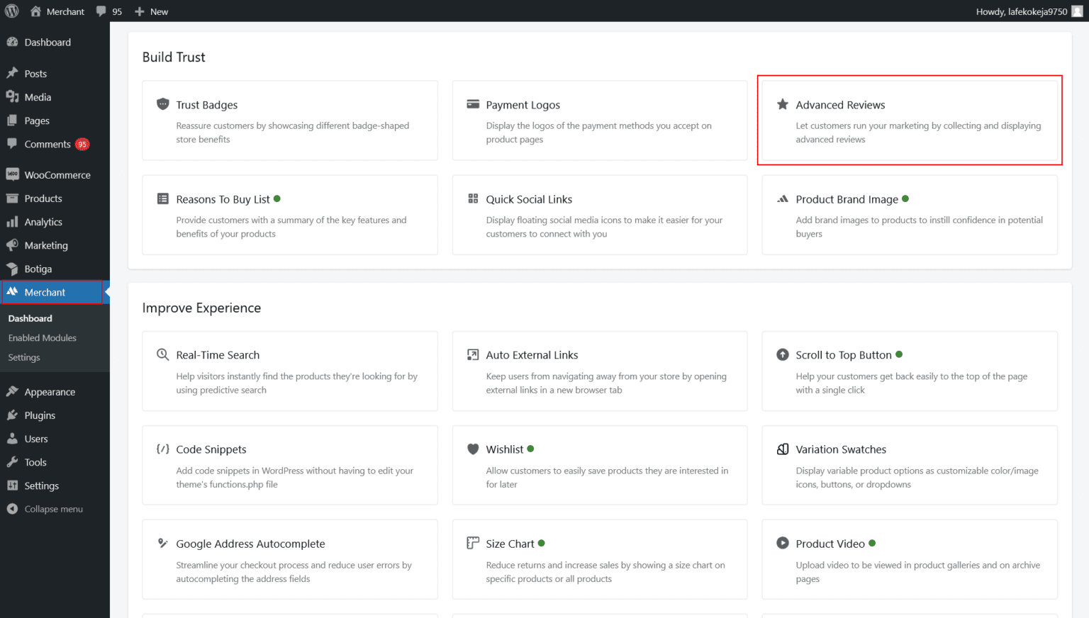 Merchant Pro Advanced Reviews Documentation